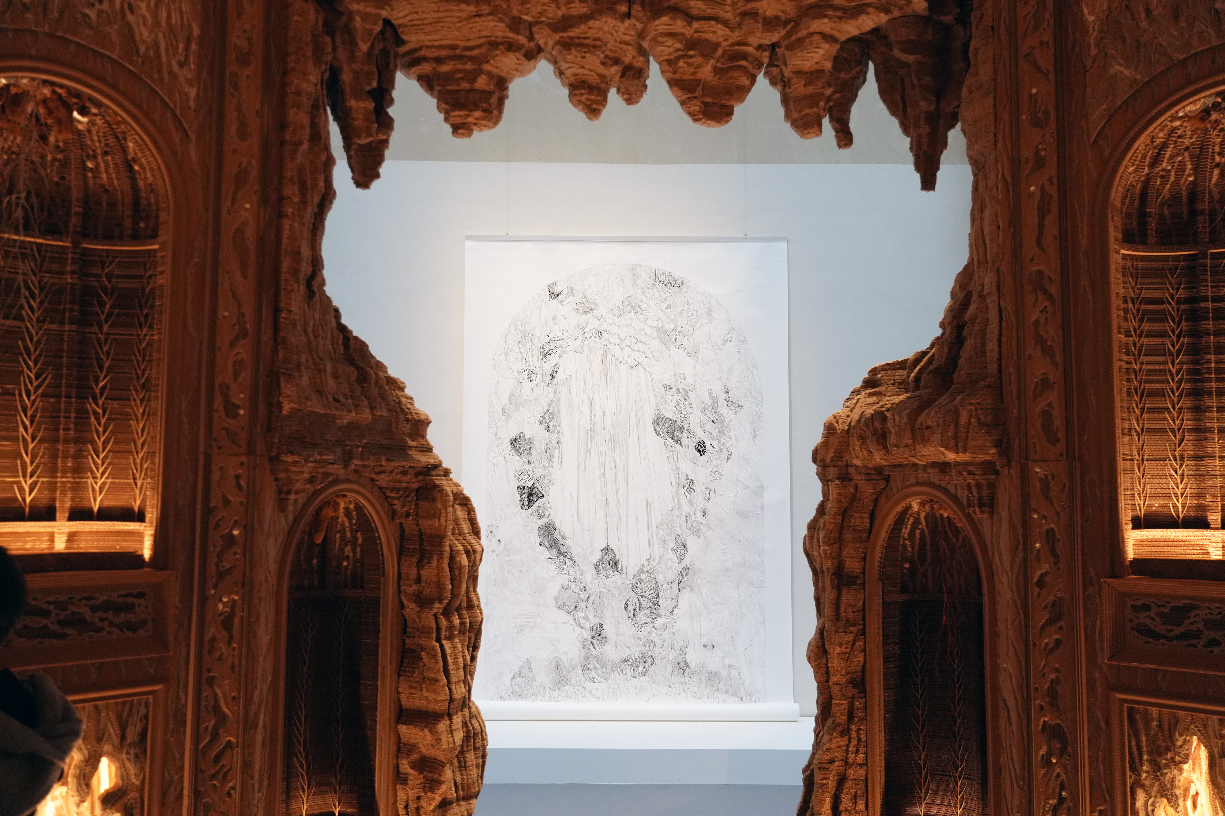 Grottesco d’Eva Jospin au Grand Palais © Benoit Gaboriaud